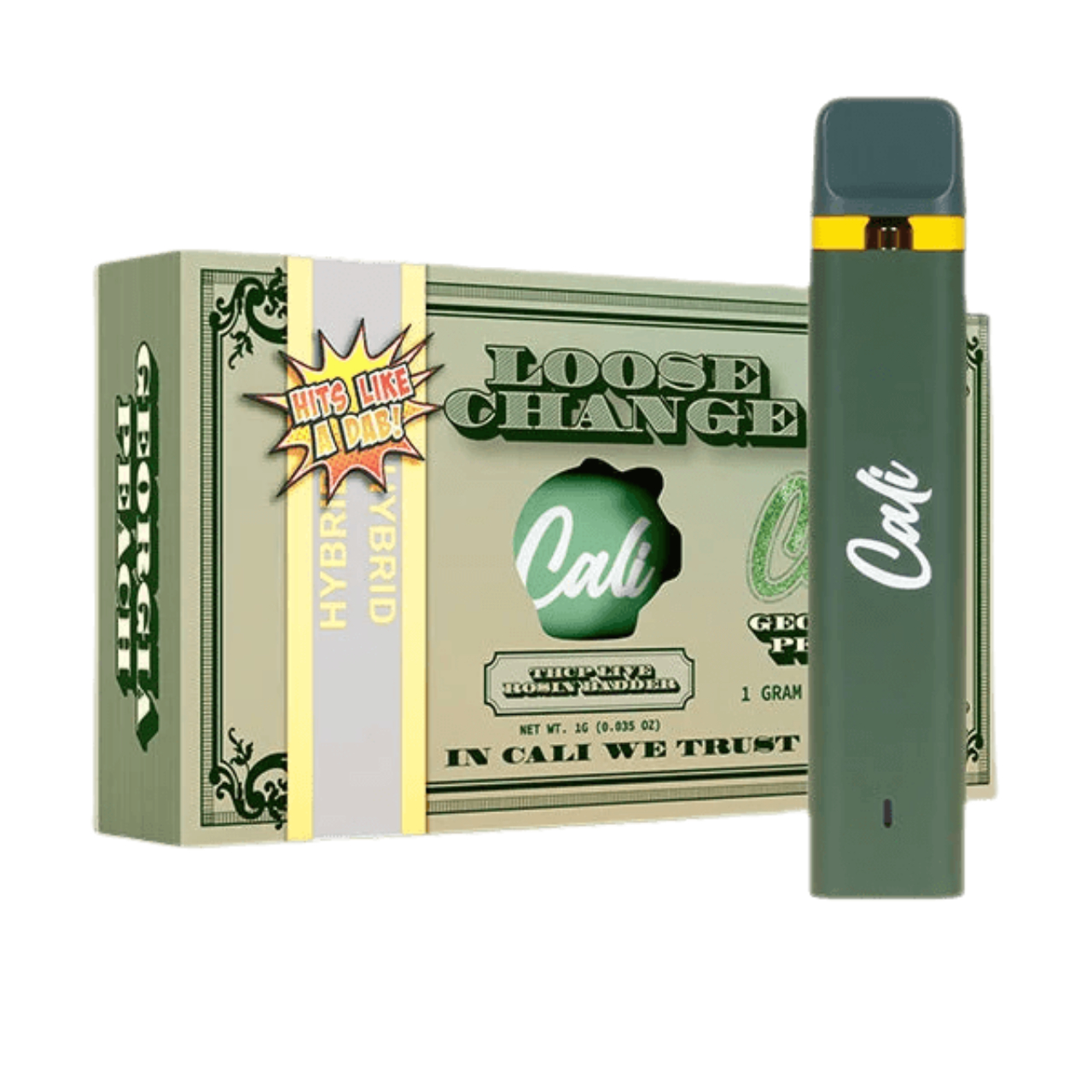 Cali Extrax Loose Change THC-P Live Rosin Badder Disposable Vape - 1G ...