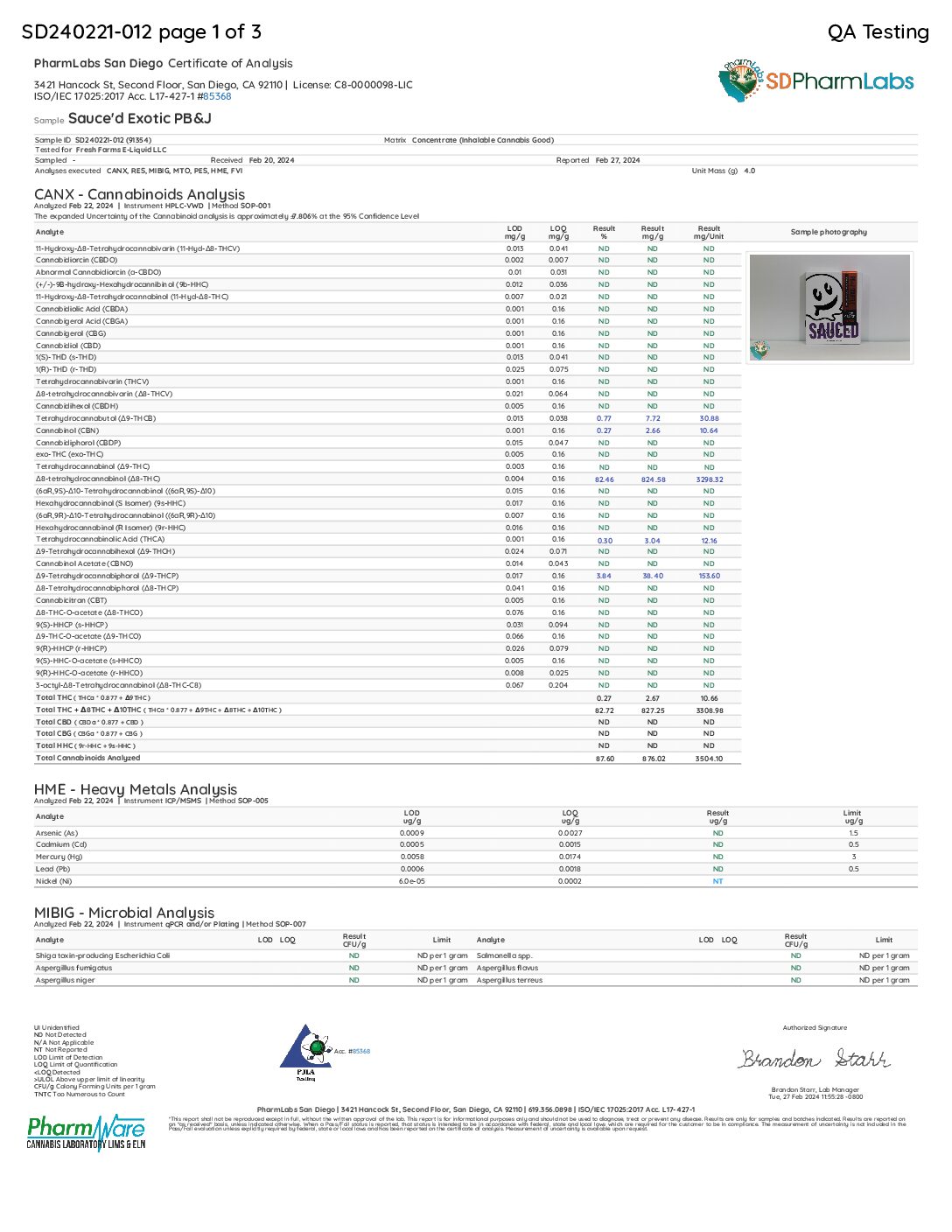 Half Bak'd Sauce'D Exotix THC-P Disposable - 4G - My Delta 8 Store | MD8S