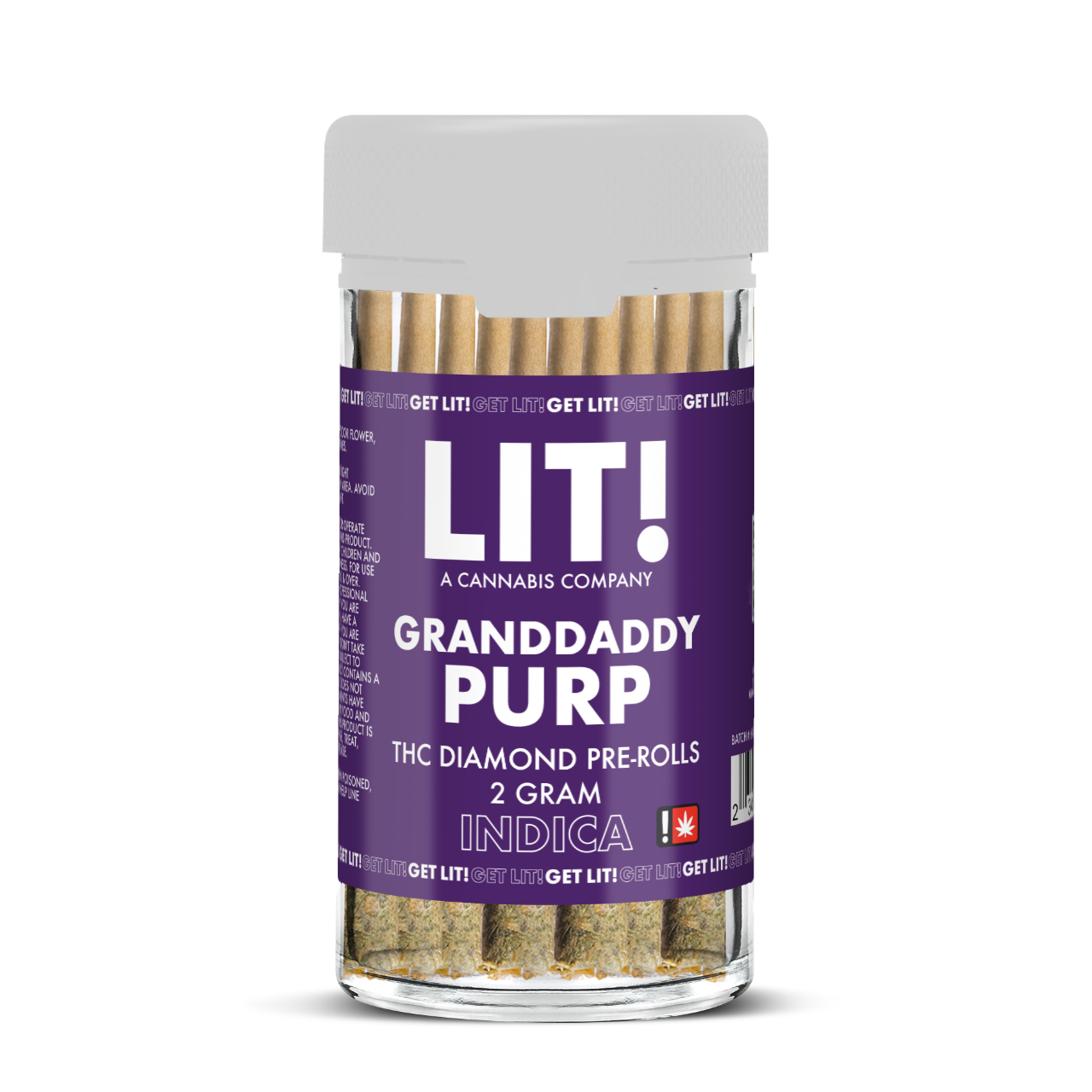 LIT THC Liquid Diamonds Pre Rolls - 10ct - My Delta 8 Store | MD8S