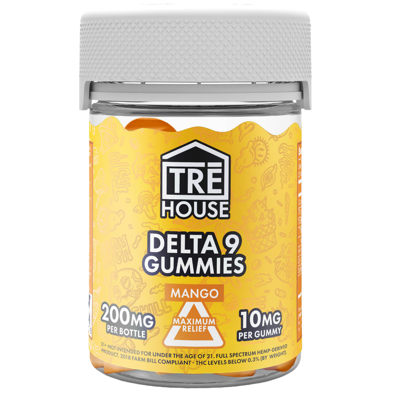 TRE House Delta-9 Gummies - 20ct - My Delta 8 Store | MD8S