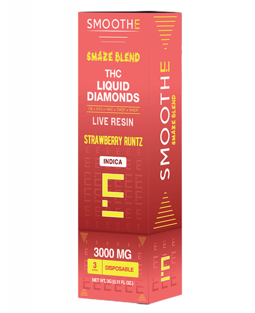 SMOOTHE Live Resin THC Liquid Diamonds - 3.0g - My Delta 8 Store | MD8S