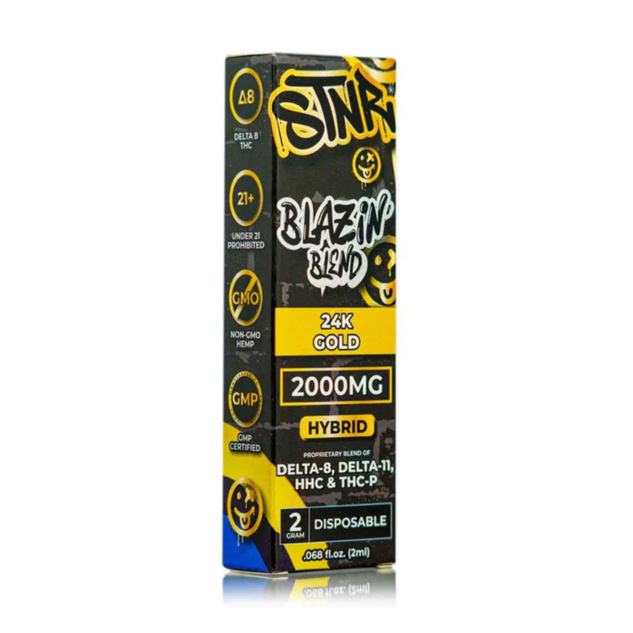 STNR Blazin Blend Delta-8/Delta-11/HHC/THC-P Disposable - 2G - My Delta ...
