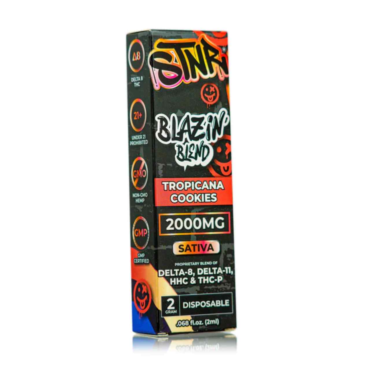 STNR Blazin Blend Delta-8/Delta-11/HHC/THC-P Disposable - 2G - My Delta ...
