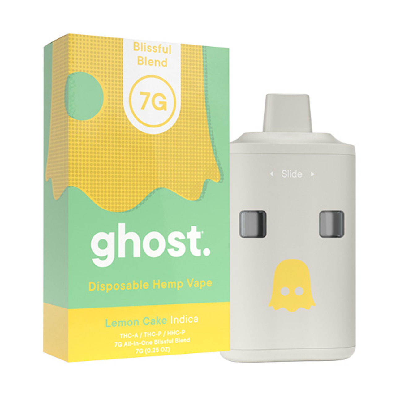 Ghost Blissful Blend 7G Disposable Vape | Premium THC Device