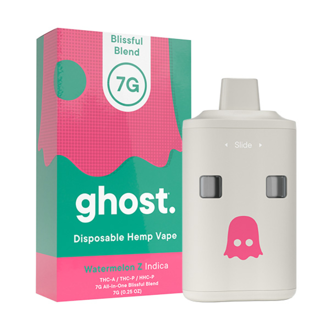 Ghost Blissful Blend 7G Disposable Vape | Premium THC Device