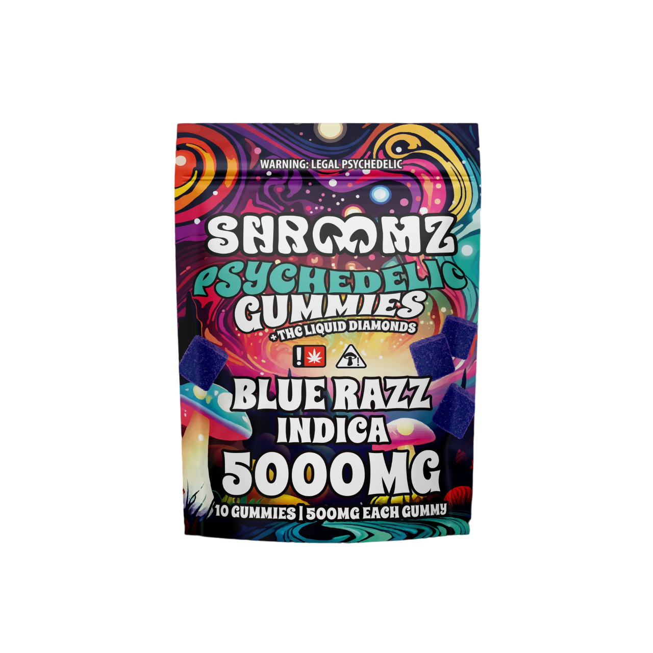 Shroomz Psychedelic THC Liquid Diamond Gummies | 5000MG - My Delta 8 ...